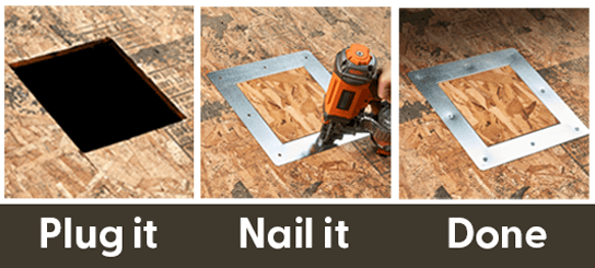 Smart Plug™ Roof Patch | Quarrix